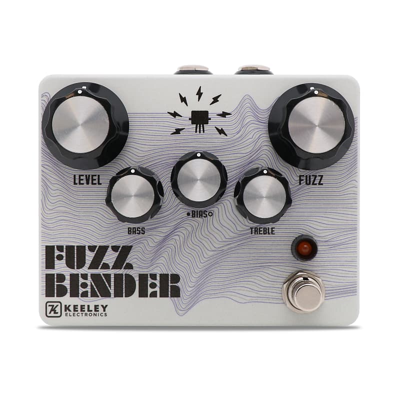 Keeley Keeley Fuzz Bender - White Waves Fuzz Pedal - Limited | Reverb