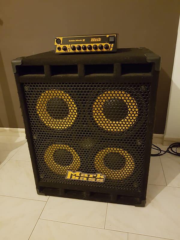 Markbass 410 Hf Cabinet 4 X10 + Testata Little Mark II amp | Reverb