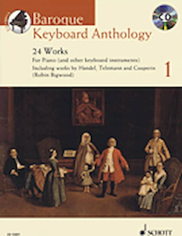 Baroque Keyboard Anthology Volume 1 - 24 Works for Piano | Reverb
