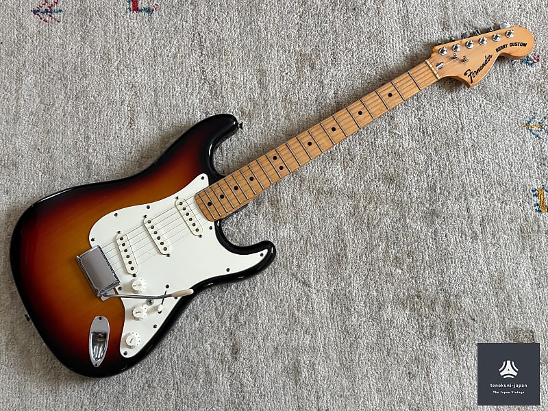 Fernandes FST-70 Burny Custom '76 Vintage MIJ | Reverb Belgium
