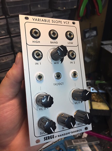 Random*Source Serge Variable Slope filter (VCFS) | Reverb