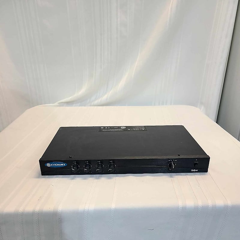 Crown 14M Audio Mixer - Black | Reverb