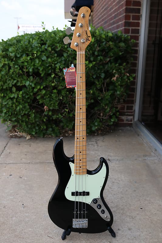 Tagima TW-73 Electric Bass Guitar - Classic Black | Reverb