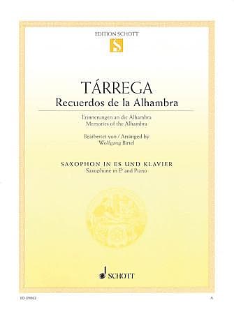 Recuerdos de la Alhambra Score & Parts | Reverb