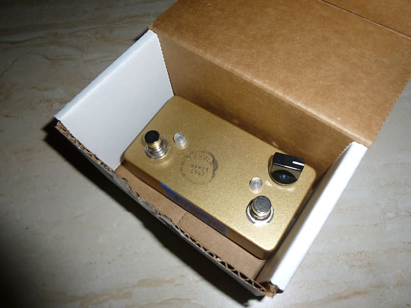 Lovepedal Tchula Boost 2010s - Gold | Reverb