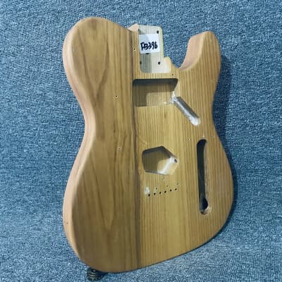 Ash Wood String Through Telecaster Tele Style Body | Reverb