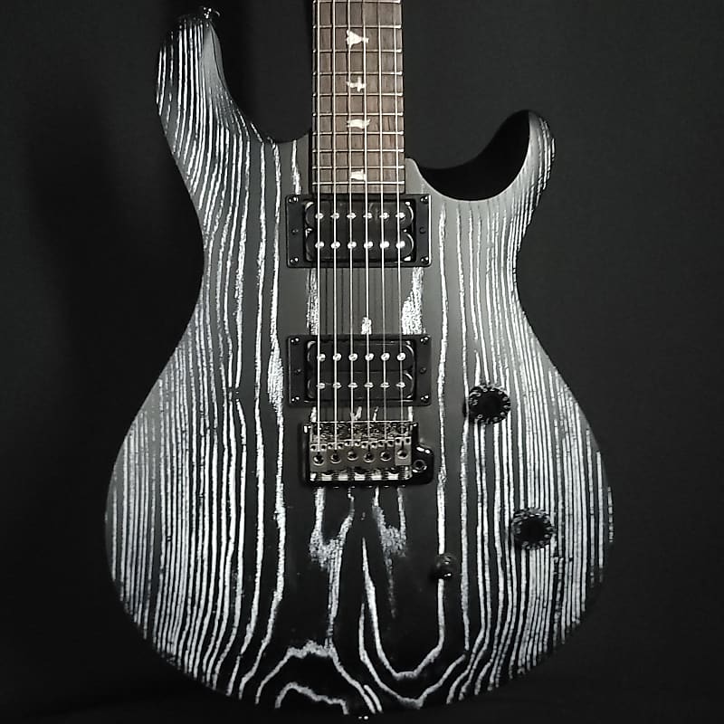 PRS SE Swamp Ash CE 24 Limited Edition Sandblasted White #385 | Reverb