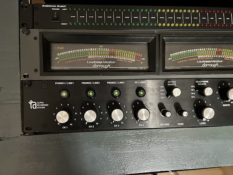 Alpha Recording System 4100 - Black | Reverb