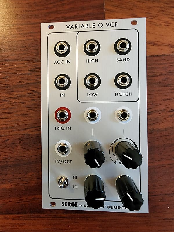 Random*Source Random Source Serge Variable Resonance Filter | Reverb