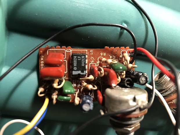 Jackson JE-1200 mid boost onboard preamp 1980's | Reverb