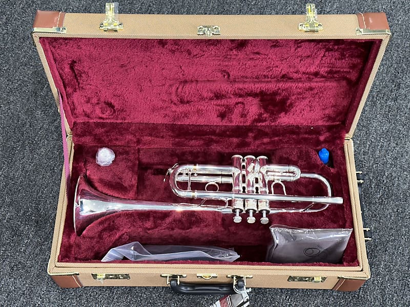 Jupiter 1624S XO Professional C Trumpet - Silver-Plated | Reverb