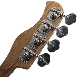 CROOKED CBASS 4STRING Bass GUITAR 2018 Satin / green Fanned | Reverb