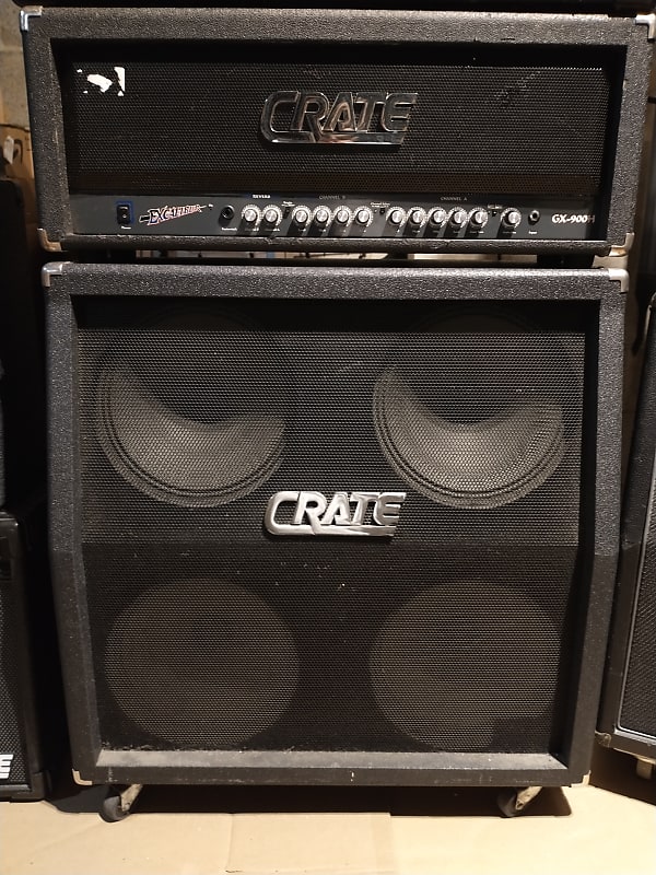 Crate GX-900H Excalibur and Matching 4x12 Cab GX412S | Reverb