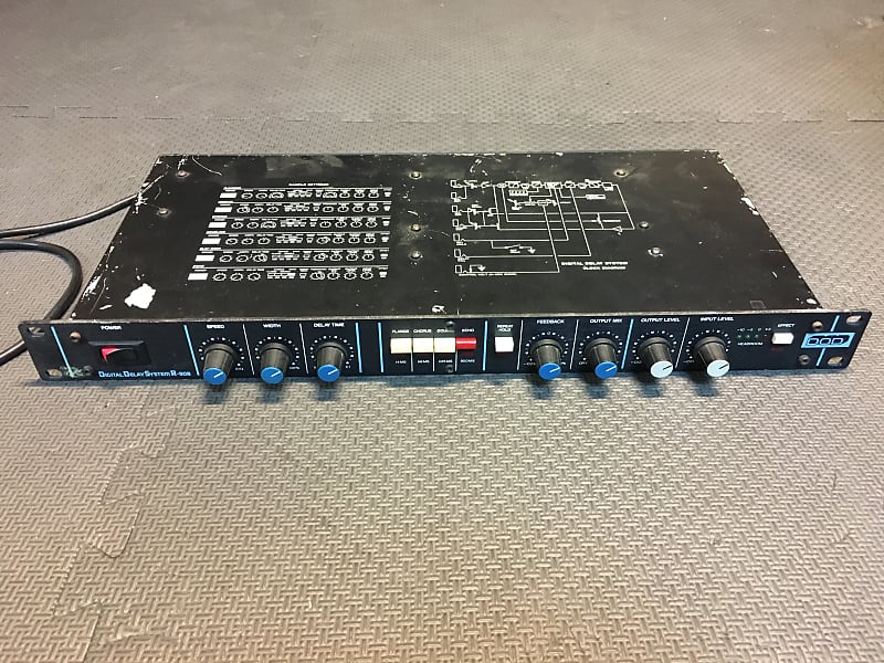 DOD R-908 Digital Delay, Rack Mount, Custom Wet Volume Mod | Reverb