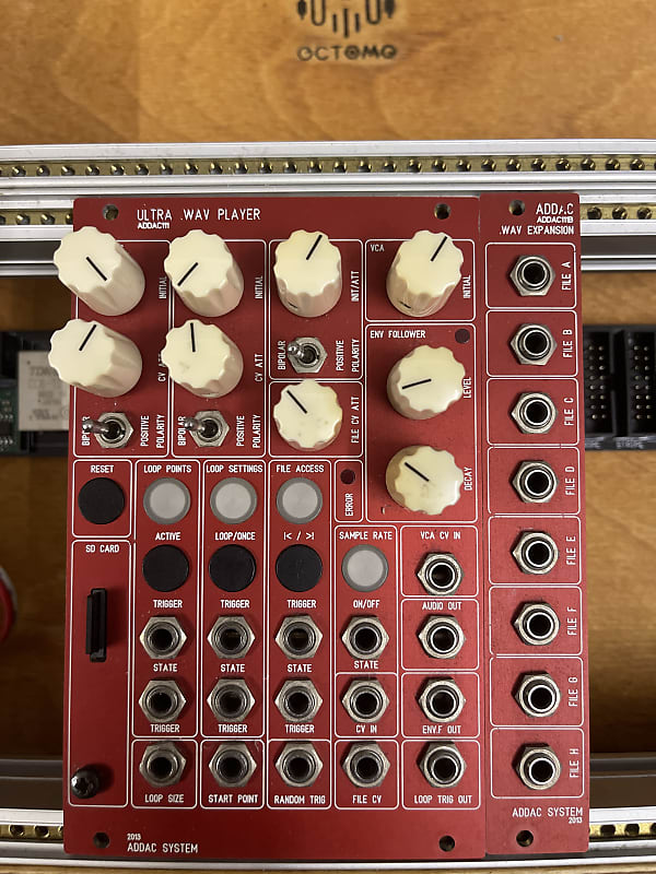 ADDAC 111 Ultra .Wav sample Player + Expander 2010s - Red | Reverb