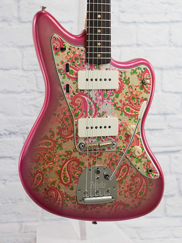 Fender Custom Shop Limited Edition Pink Paisley Jazzmaster- | Reverb