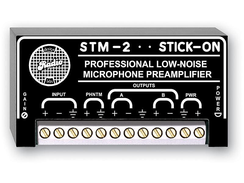 Radio Stick-ons RDL STM-2 | Reverb