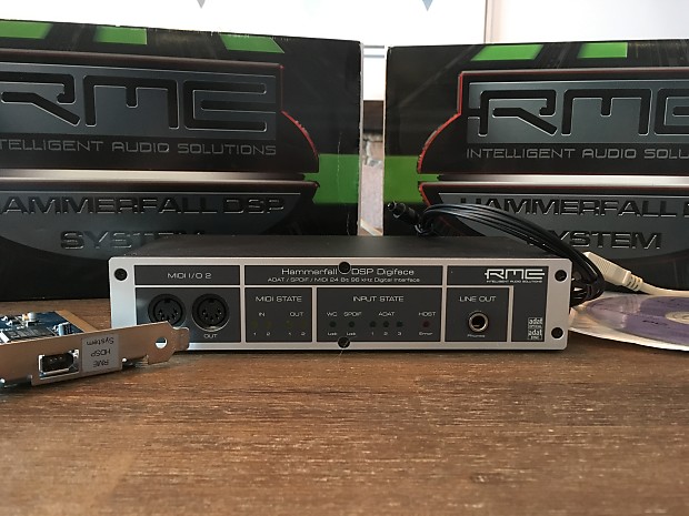 RME Hammerfall DSP Digiface with HDSP PCI Card | Reverb