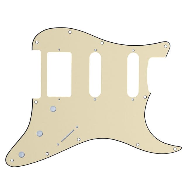 New Pickguard STRATOCASTER HSS Cream for Guitar STRAT | Reverb