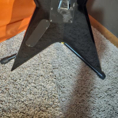 Dean Stealth Dimebag TTSB Dime - Two Tone Black/Silver | Reverb