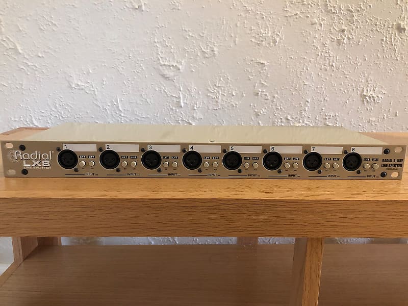 Radial LX-8 3-Way Line Splitter Current Beige | Reverb