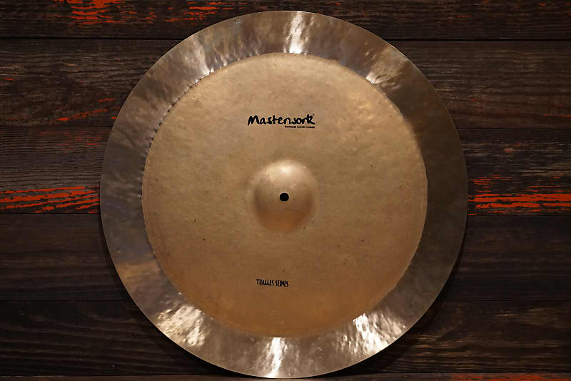Masterwork 22" Thalles Series Paper Thin China Cymbal - 1578g | Reverb