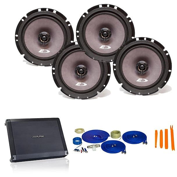 Alpine Bundle 2-Pairs of SXE-1726s 6.5" Coax Speakers and | Reverb