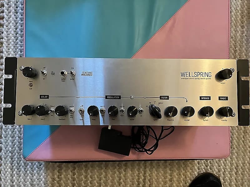 Teaching Machines Wellspring Stereo Spring Reverb and Delay | Reverb