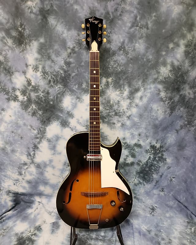 1965 Kay Speed Demon K571 Sunburst All original Pro Setup | Reverb