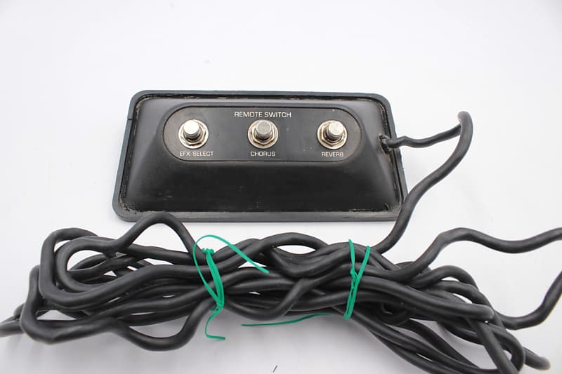 Peavey 3-Button Guitar Amp Footswitch Pedal EFX/Chorus/Reverb | Reverb