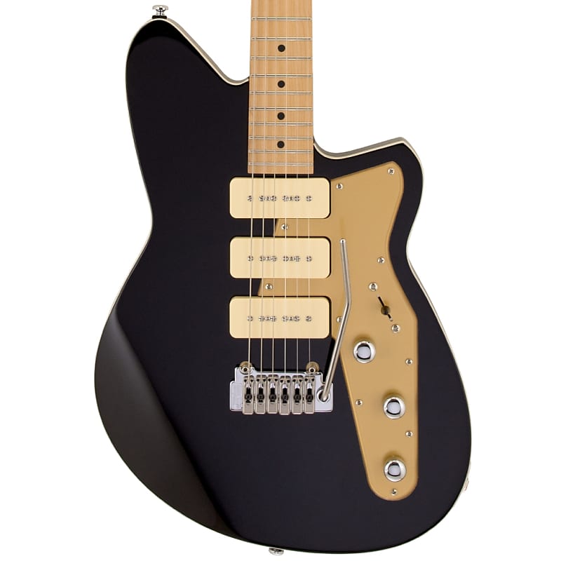 Reverend Jetstream 390 Midnight Black | Reverb Australia