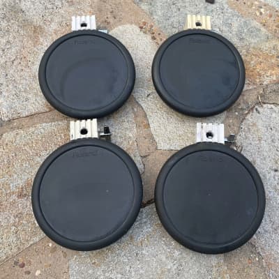 Four Pack Roland pd-7 Electronic Drum pads | Reverb
