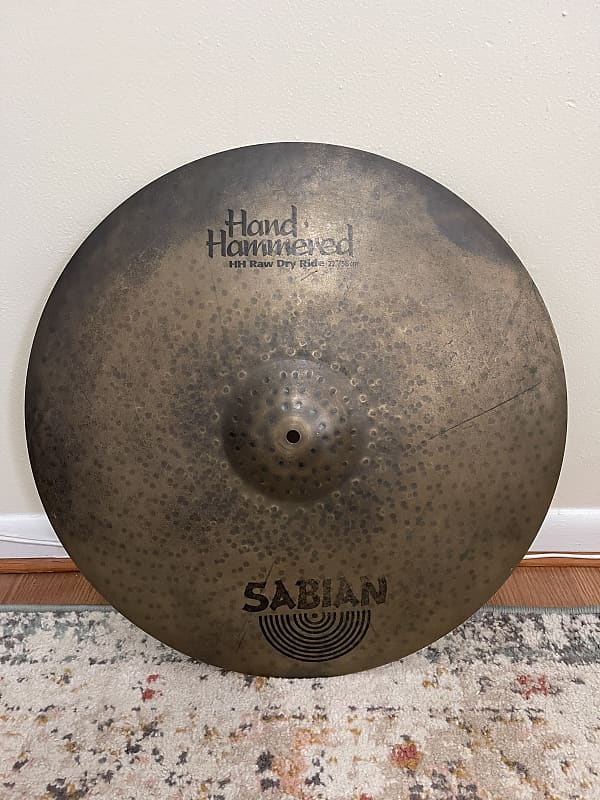 Sabian Hand Hammered HH Raw Dry Ride 22”/56cm | Reverb