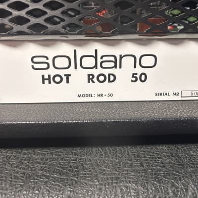 Soldano Hot Rod 50 1992 - Black | Reverb