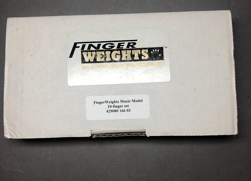 Finger Weights Music Model 10- finger set + Handmaster Plus | Reverb