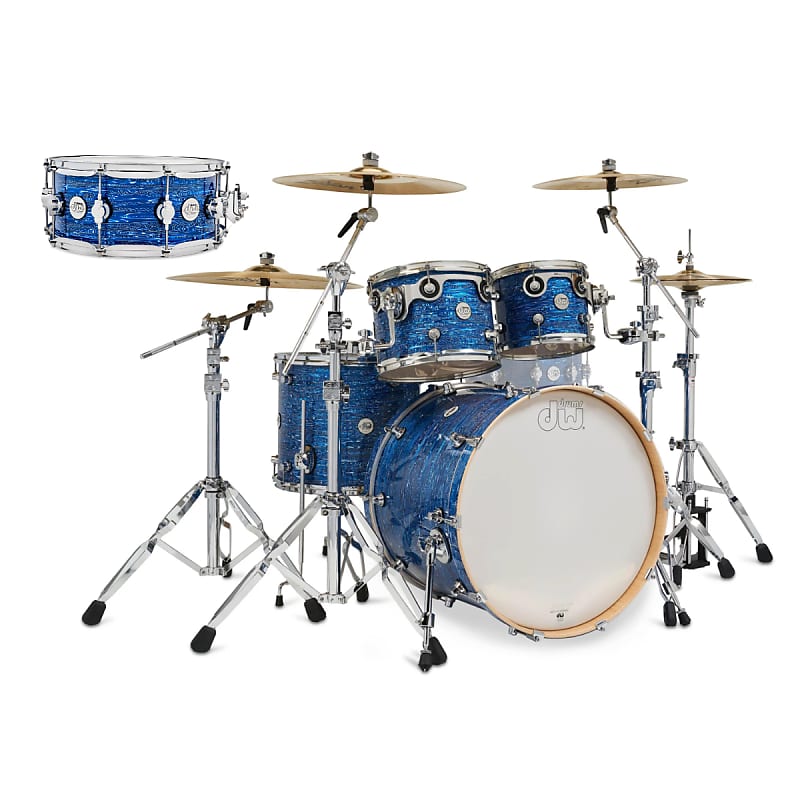 DW Design Series 5-pc Shell Pack DDFP2214RS and DDFP0614SSRS, | Reverb