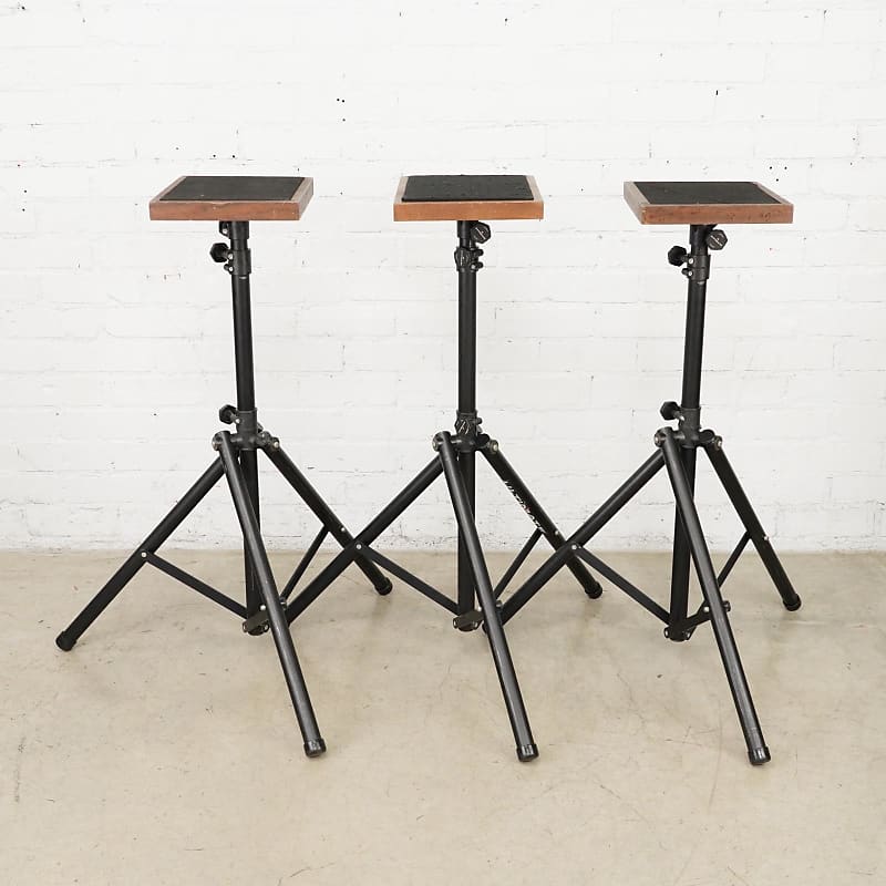 3 Ultimate Support Studio Monitor Stands LCR BMB-200K Mount & | Reverb