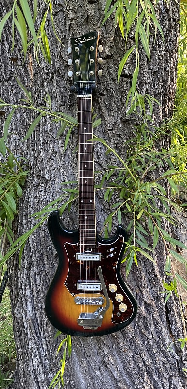 1960s Silvertone electric guitar 319.1412 Japan | Reverb