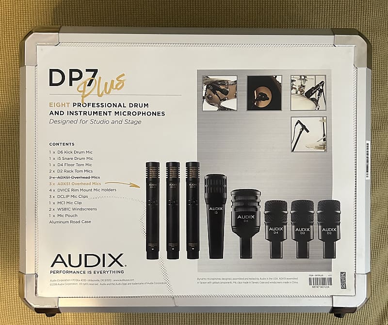 Audix DP7 Plus | Reverb