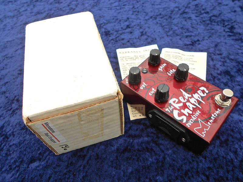 Menatone The Red Snapper guitar pedal effect Overdrive | Reverb