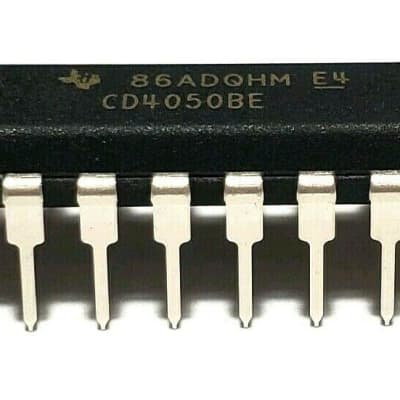 Texas Instruments CD4050BE CD4050 CMOS Hex Non-Inverting | Reverb
