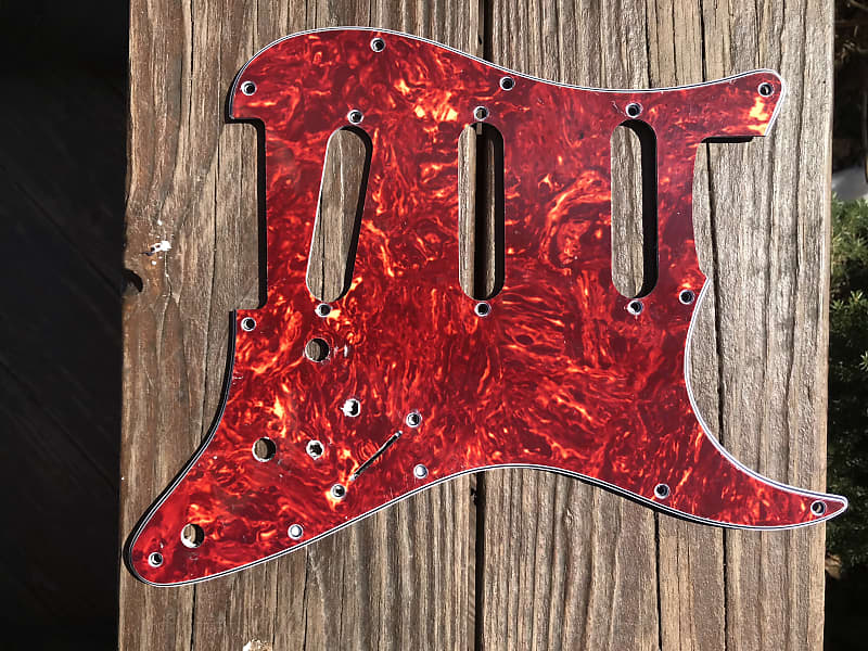 Set of two (2) SSS Stratocaster Pickguards | Reverb