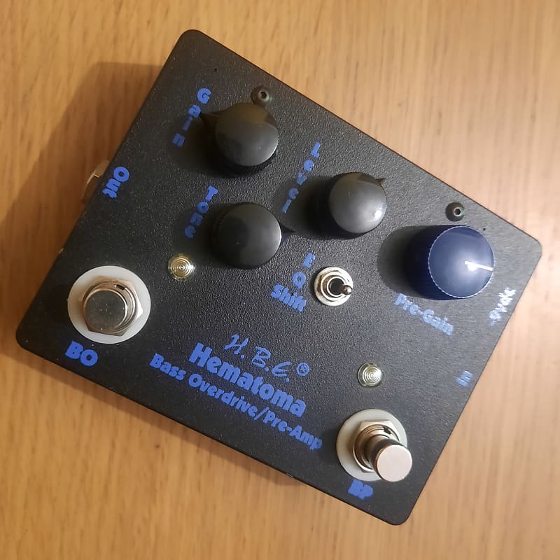 Homebrew Electronics HBE Hematoma Bass Overdrive/Preamp | Reverb