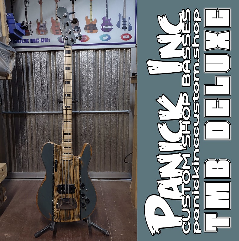 Panick Inc TMB Deluxe Bass - 4 String - Active | Reverb