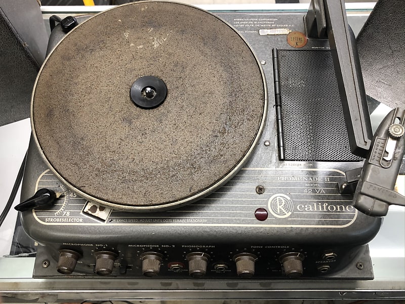 Califone Promenade 11 Model 42 VA 1940s Grey | Reverb