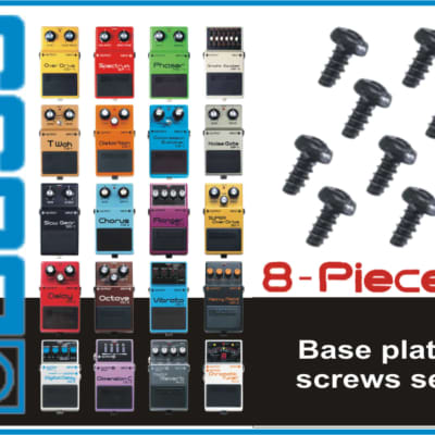 2 x BOSS. Base plate screws set | Reverb