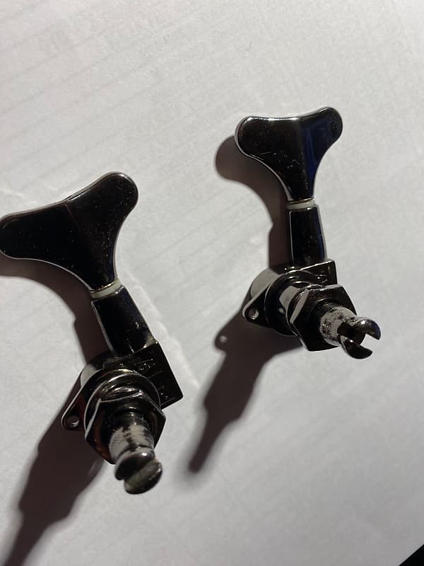 2L Cosmo black Ibanez Gotoh Gb7 bass tuners machine heads | Reverb