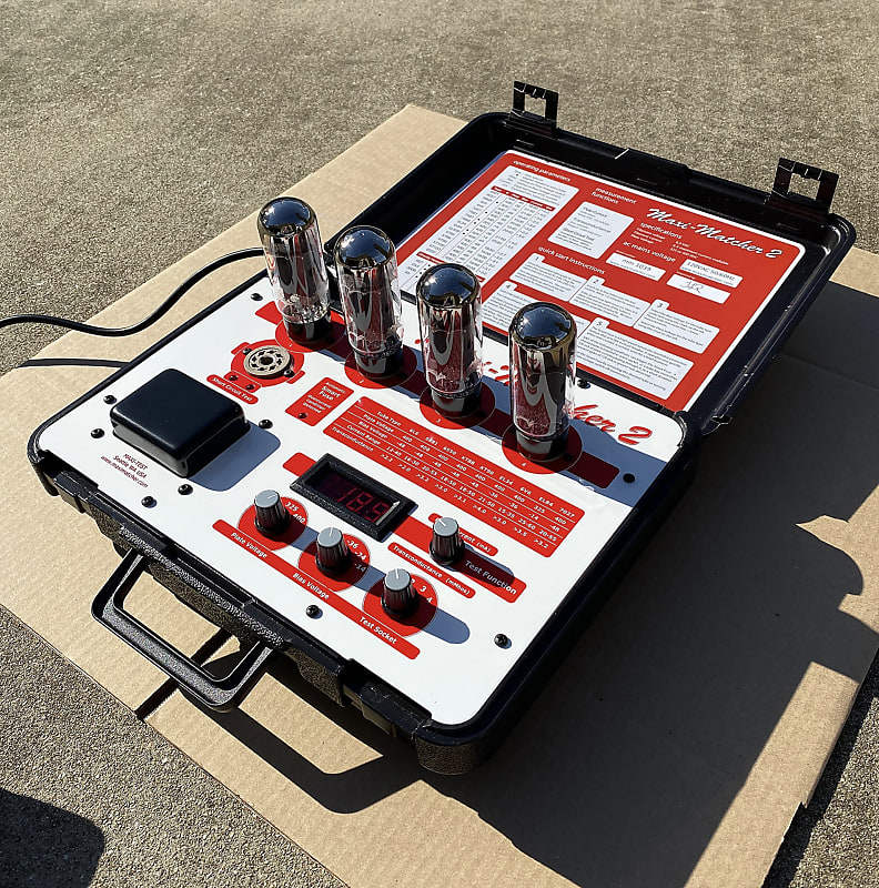 All But New 2021 Maxitest Maxi-Matcher 2 Power Tube Tester | Reverb