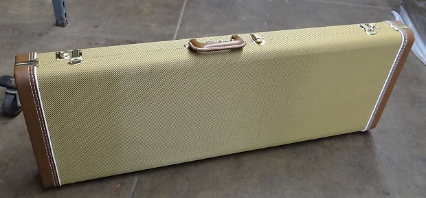 FENDER STRAT TELE CASE 2014 TWEED | Reverb