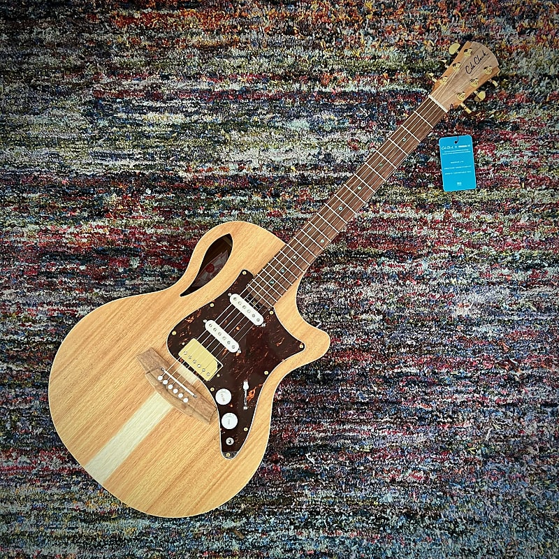 Cole Clark True Hybrid Thinline Acoustic-Electric Guitar, All | Reverb